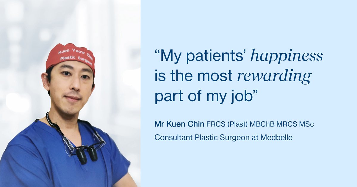 Get to know Mr Kuen Chin | Consultant Plastic Surgeon